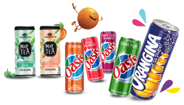 Boissons & Sodas - Centrale Food - Coca-Cola, Orangina, Pepsi...